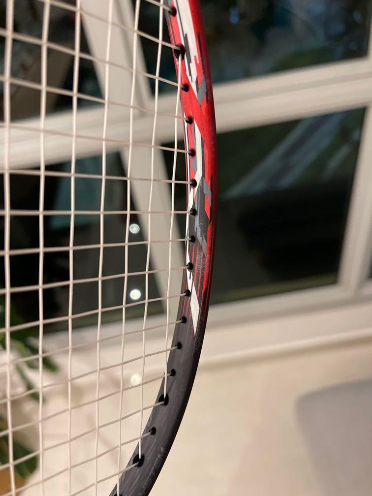 Yonex Nanoflare 700 (red), Sports Equipment, Sports & Games, Racket ...
