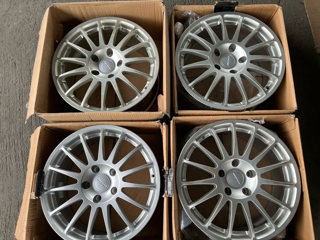 17” Rota Tuner Mags 5Holes pcd 120 fit Bmw used, Car Parts ...