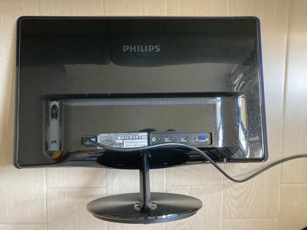 飛利浦24寸16比9顯示器 Philip 24" 16:9 LED Monitor 247E3L, 電腦＆科技, 電腦周邊及配件, 電子屏幕 ...