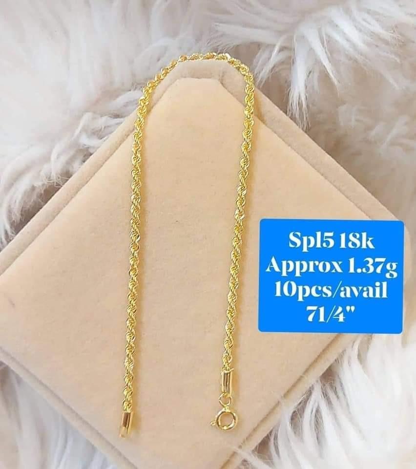 28k saudi gold blet, Men's Fashion, Watches & Accessories, Jewelry on ...