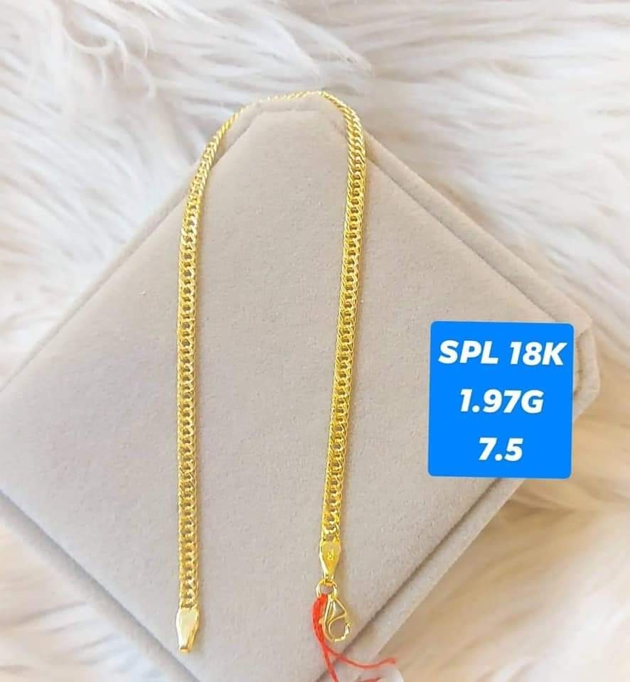 28k saudi gold blet, Men's Fashion, Watches & Accessories, Jewelry on ...