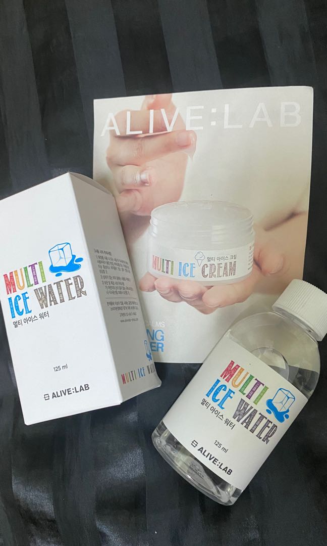 ALIVE LAB MULTI ICE WATER, Beauty & Personal Care, Face, Face Care on Carousell