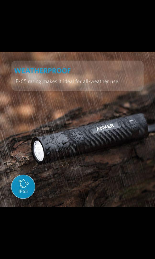 Anker Bolder LC40 LED Flashlight, 400 Lumens IP65 Water Resistant ...