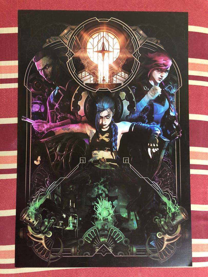 Arcane: League of Legends Posters, Hobbies & Toys, Memorabilia ...