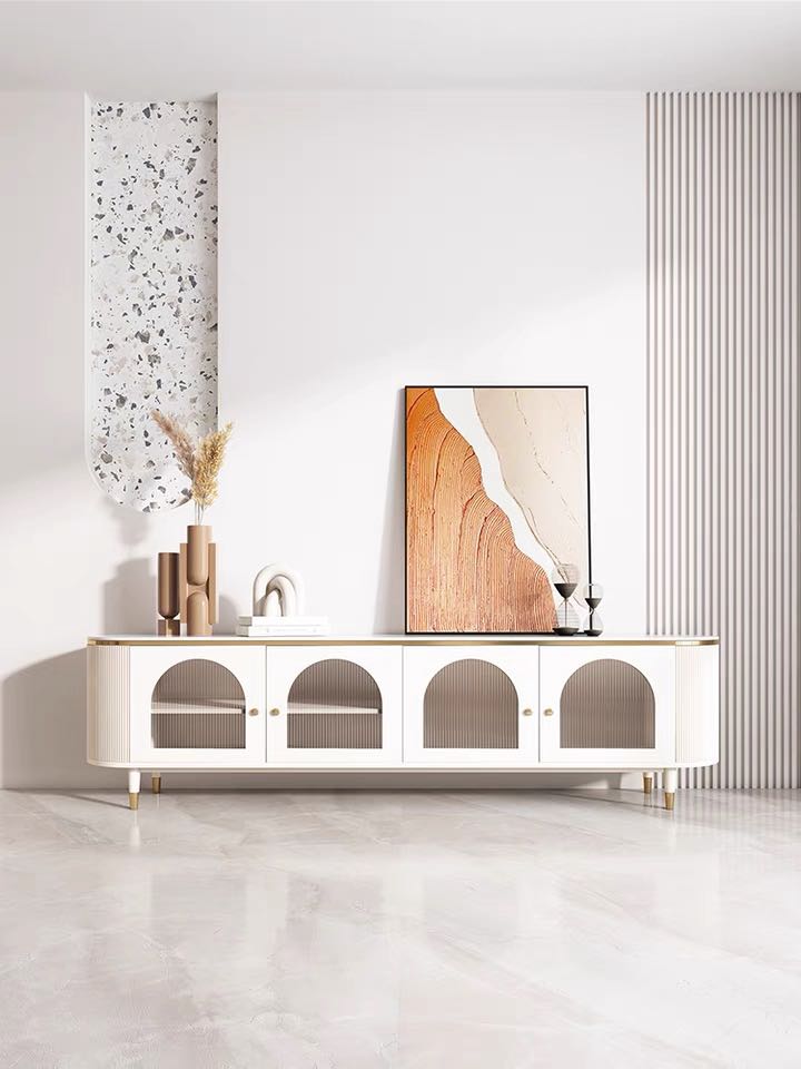 Arch-design TV console, Furniture & Home Living, Furniture, TV Consoles ...
