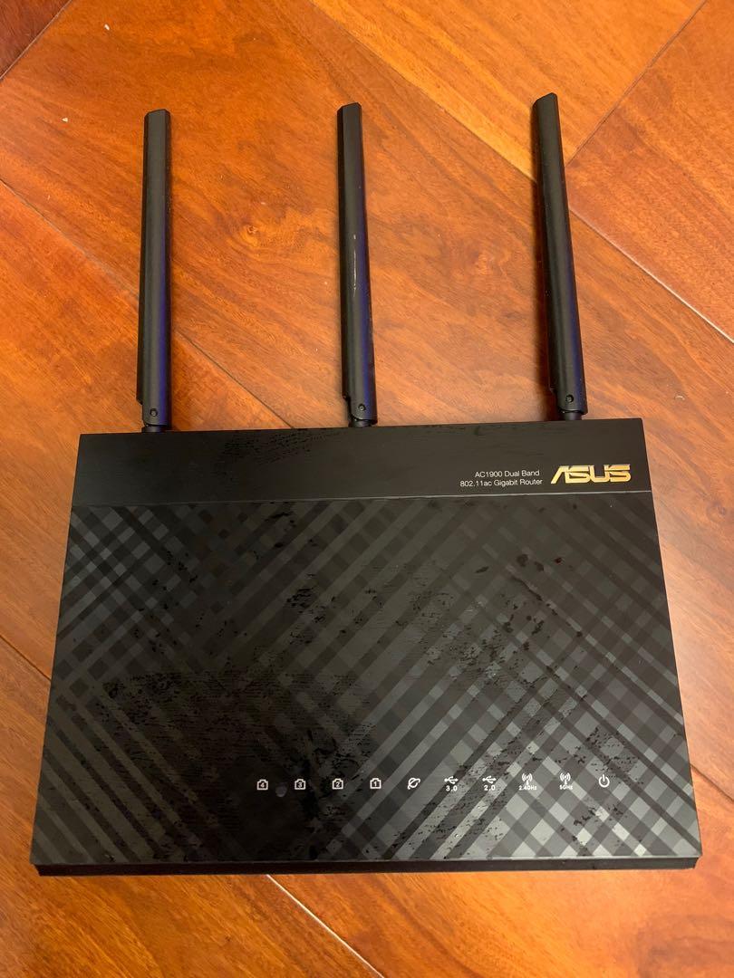 Asus Router RTAC68U, 電腦＆科技, 電腦周邊及配件, Wifi及上網相關產品 - Carousell