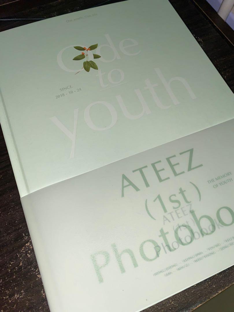 Ateez Ode To Youth Photobook Only Hobbies And Toys Books And Magazines