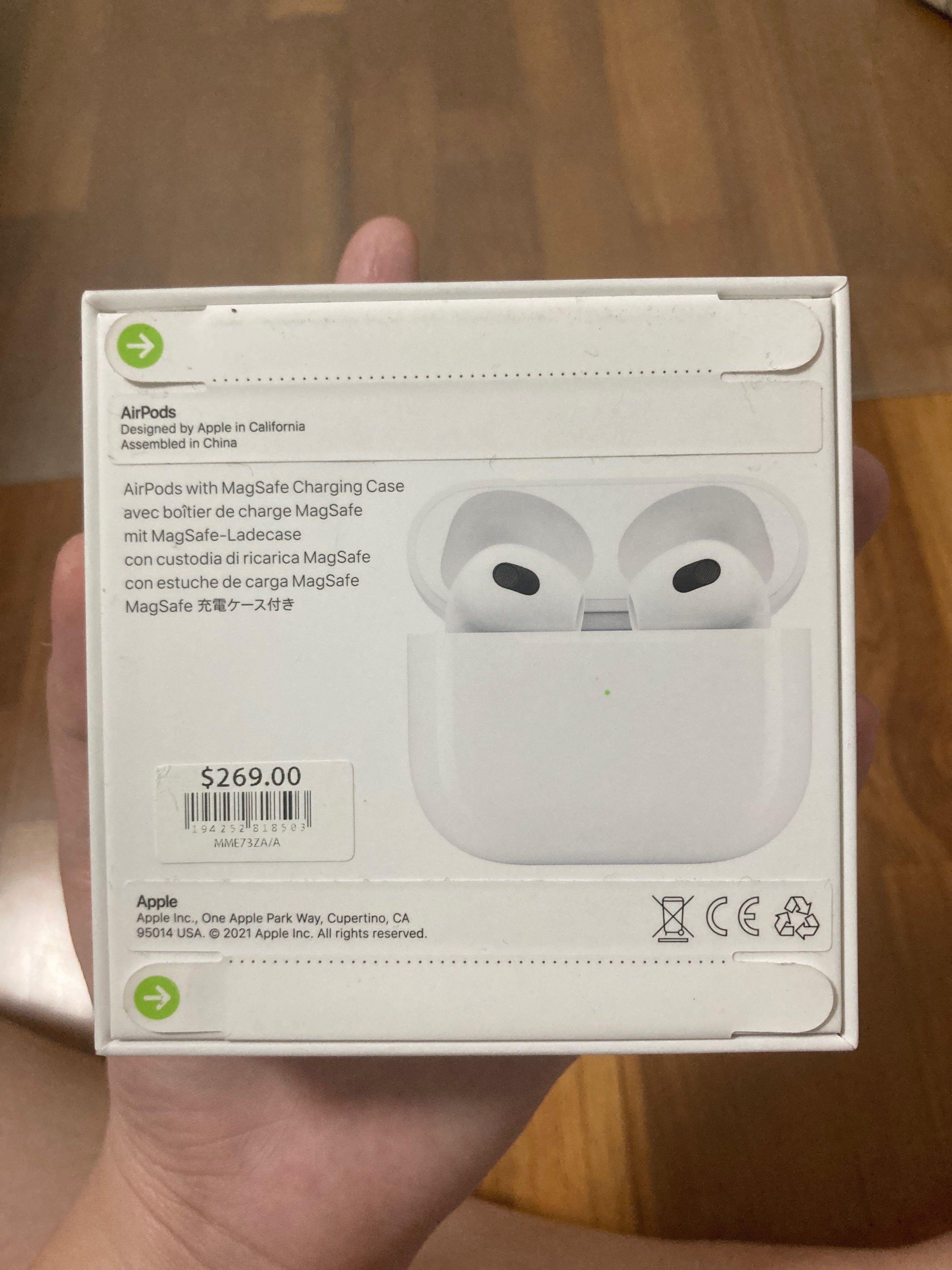 authentic airpods 3rd gen new, Audio, Earphones on Carousell
