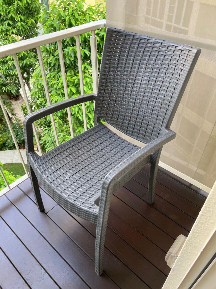 Balcony chair, Furniture & Home Living, Furniture, Chairs on Carousell