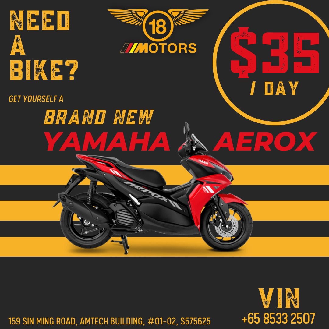 Bike Rental, Motorcycles, Motorcycle Rental on Carousell