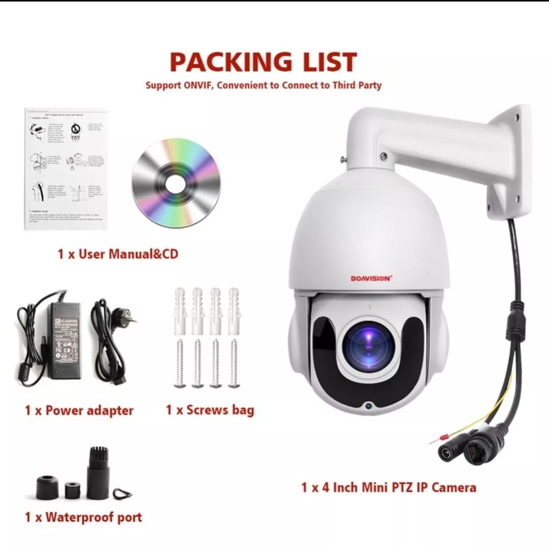 BOAVISION HD IR Intelligent Dome PTZ Camera, Furniture & Home Living ...