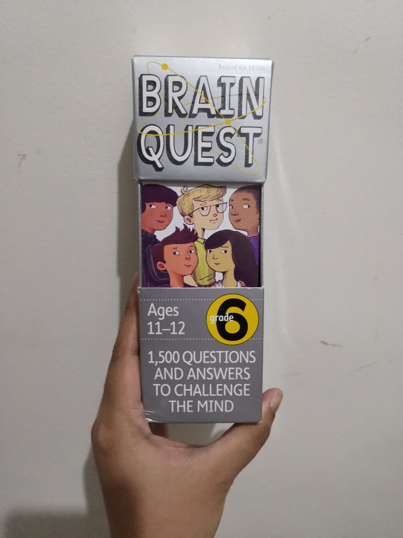 Brain Quest Grade 6, Hobbies & Toys, Books & Magazines, Children's ...