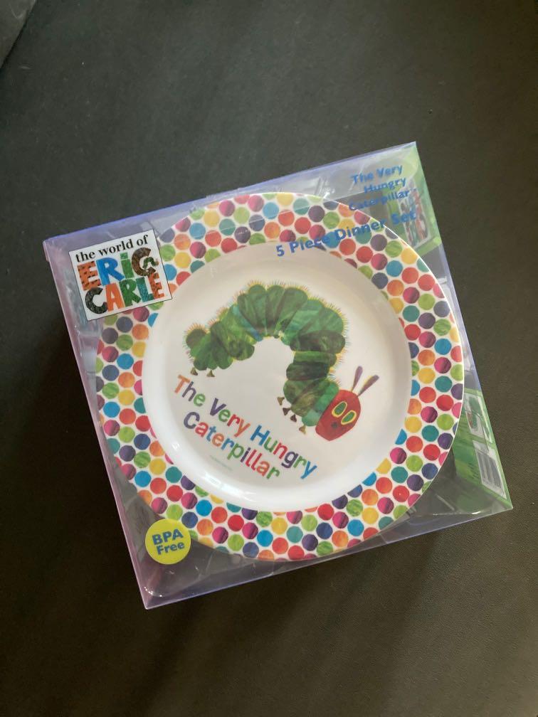 Brand New Eric Carle The Very Hungry Caterpillar 5 Piece Dinner Set ...