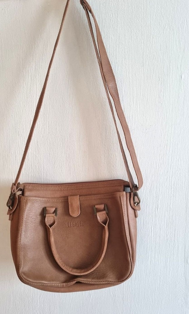 Brand New Genuine Lee & Tee Handmade Leather Sling Bag, Luxury, Bags ...
