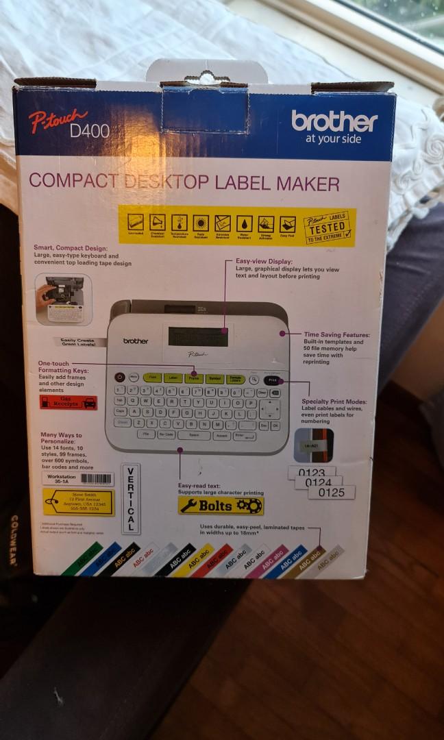 BROTHER D400 LABEL PRINTER, Computers & Tech, Printers, Scanners ...