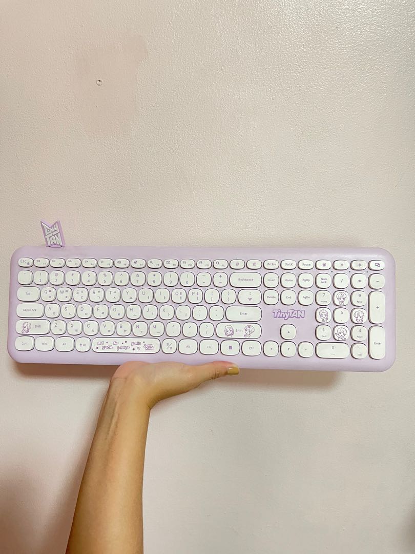 BTS Tinytan Wireless Keyboard, Computers & Tech, Parts & Accessories ...