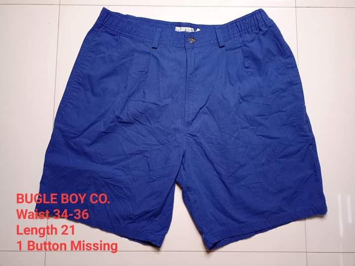 BUGLE BOY CO. SHORTS, Men's Fashion, Bottoms, Shorts on Carousell