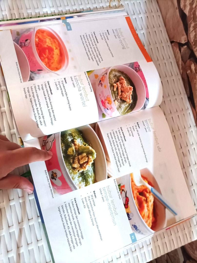 Buku resep makanan bayi MPASI 6-12 bulan super lengkap, Buku & Alat ...