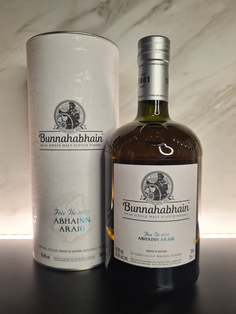 Bunnahabhain Abhain Ariag 2022 feis ile, Food & Drinks, Alcoholic ...