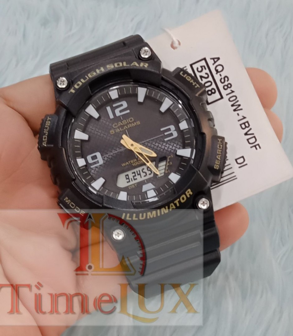 Casio AQ-S810W-1B, Men's Fashion, Watches & Accessories, Watches on ...