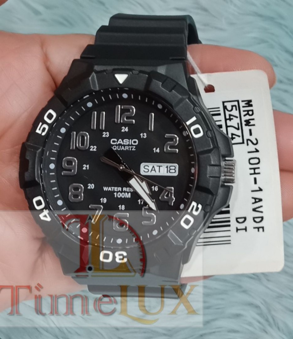 Casio MRW-210H-1A, Men's Fashion, Watches & Accessories, Watches on ...