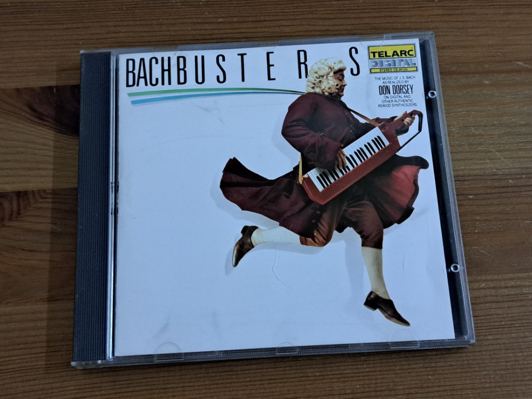 CD 發燒古典名盤 BACHBUSTERS / Don Dorsey / 1985年TELARC 日本松下版 刻字首版 (極新淨), 興趣及 ...