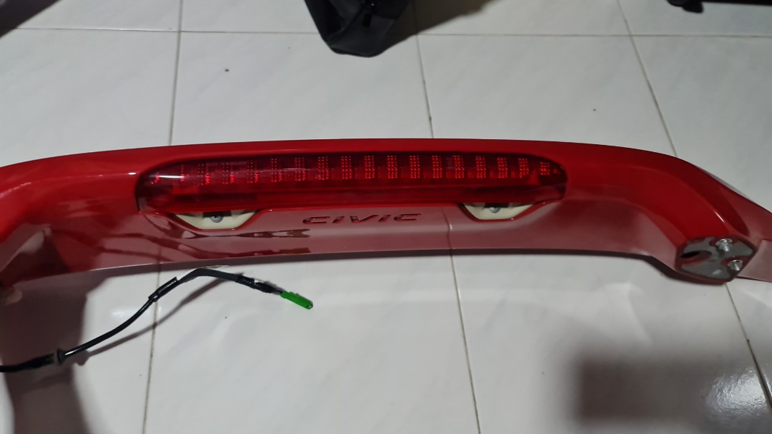 Civic fc modulo spoiler, Car Accessories, Accessories on Carousell