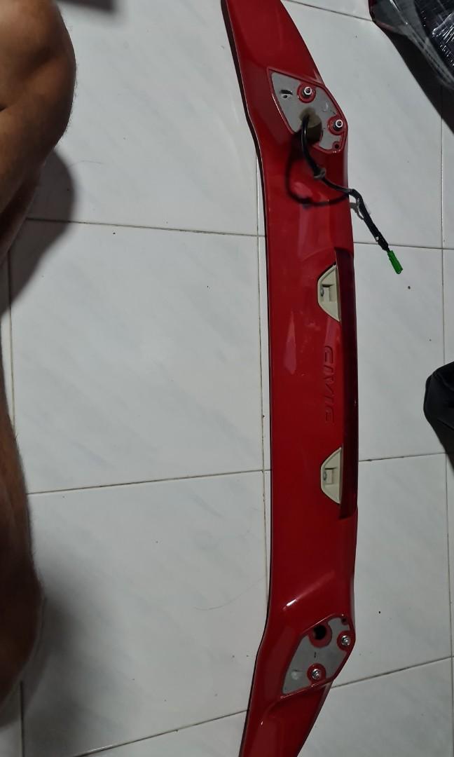 Civic fc modulo spoiler, Car Accessories, Accessories on Carousell