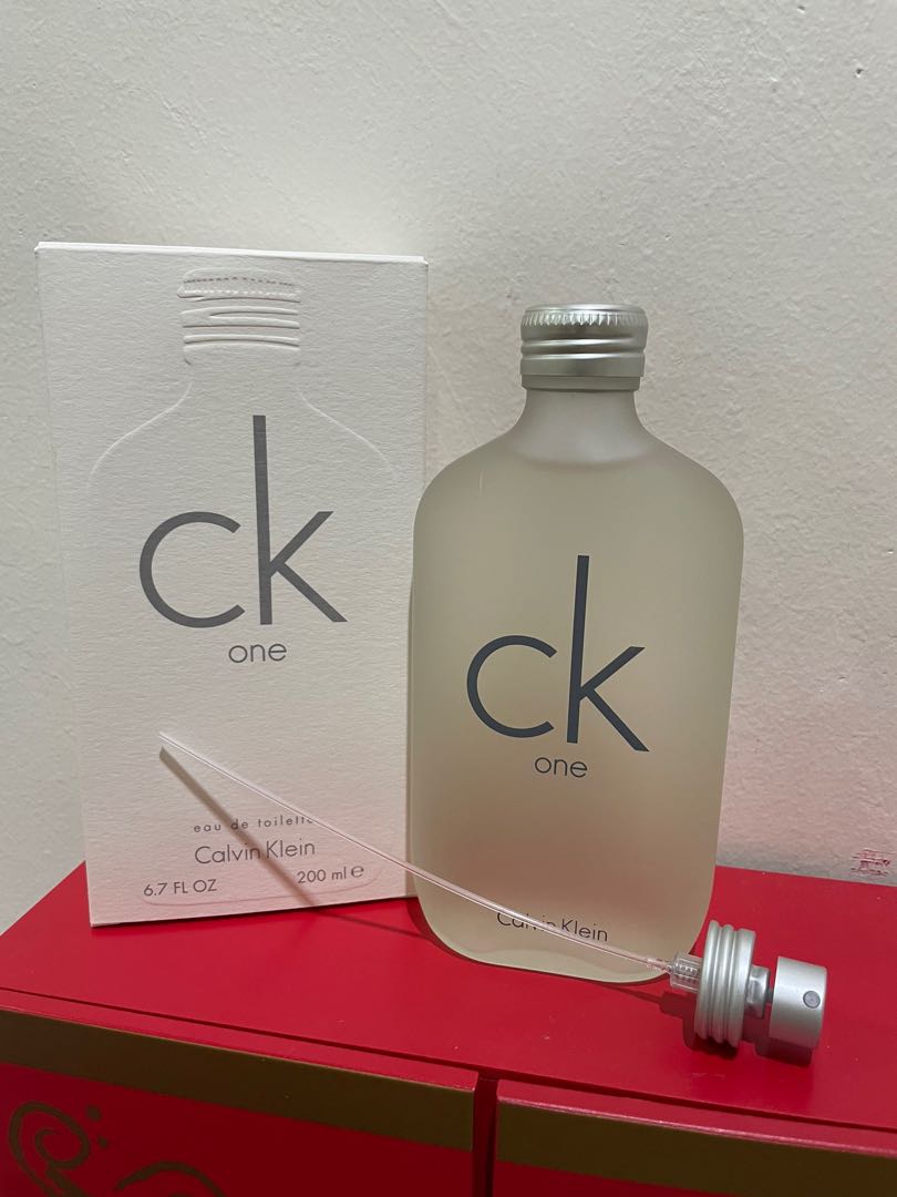 CK One EDT 200ml Unisex, Beauty & Personal Care, Fragrance & Deodorants on Carousell