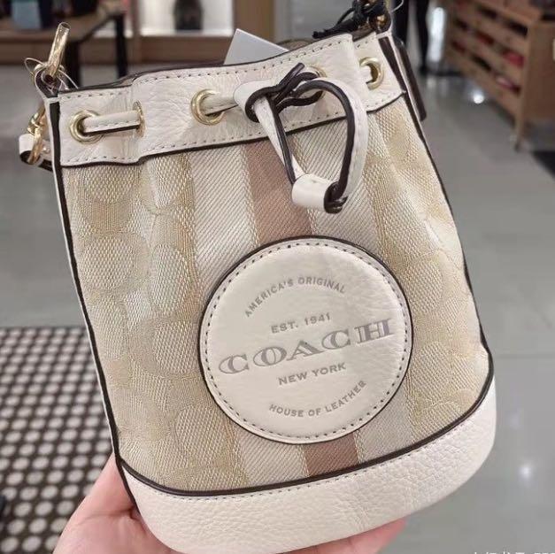 Coach Dempsey Bucket Sling Bag, Women's Fashion, Bags & Wallets, Cross ...