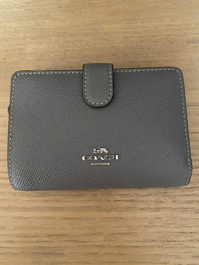 Coach Ladies Wallet (Grey Color), Women's Fashion, Bags & Wallets ...