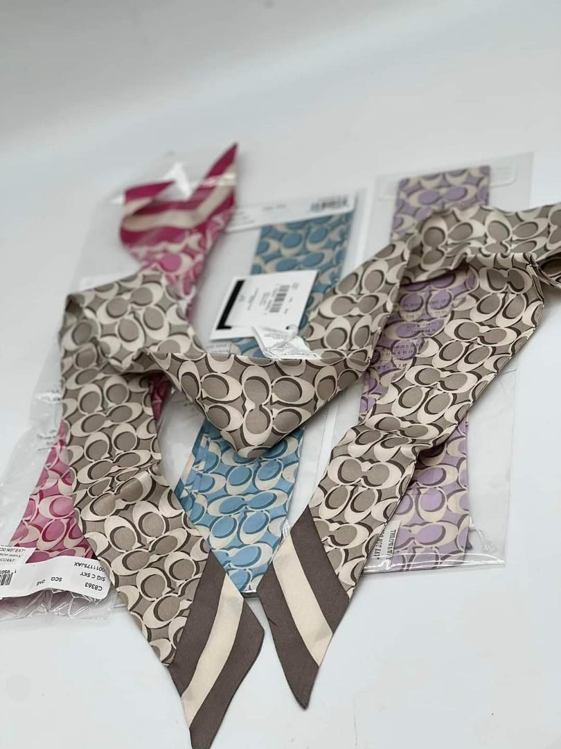 Coach Twilly, Women's Fashion, Watches & Accessories, Scarves on Carousell