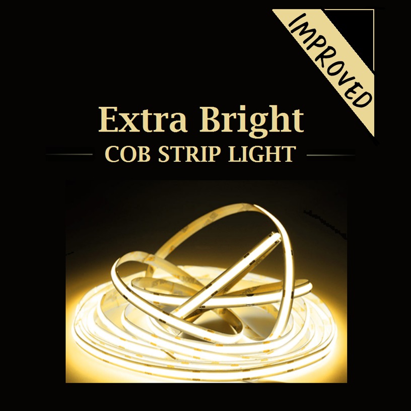 COB Strip Light LED Strip Light for Cove Lighting Box Up Cabinet ...