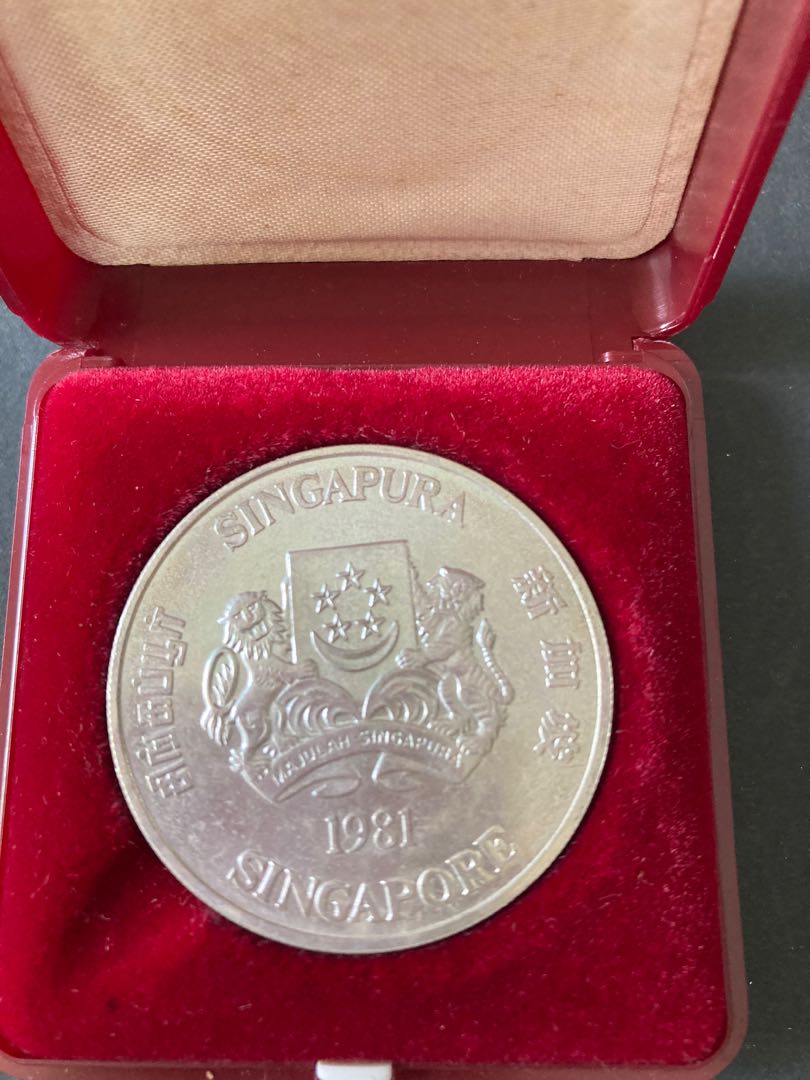 1981 $50 Silver Coin with Int’l Currency Symbols, Hobbies & Toys, Memorabilia & Collectibles ...