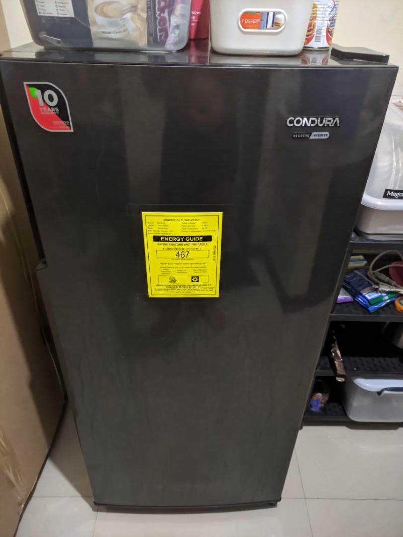 CONDURA REFRIGERATOR INVERTER, TV & Home Appliances, Kitchen Appliances ...