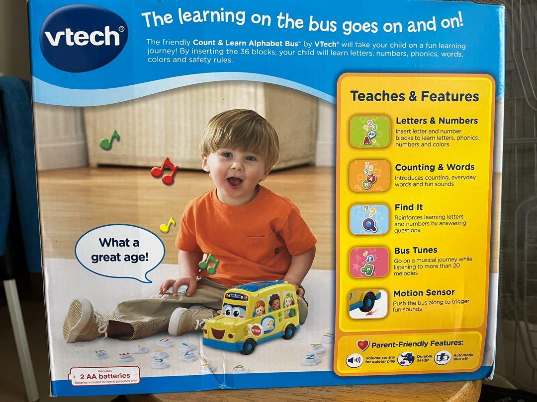 Count and Learn Alphabet Bus, 兒童＆孕婦用品, 嬰兒玩具 - Carousell