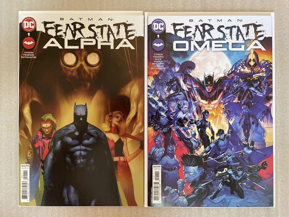 DC Batman Fear State #1 Alpha & Omega, Hobbies & Toys, Books ...