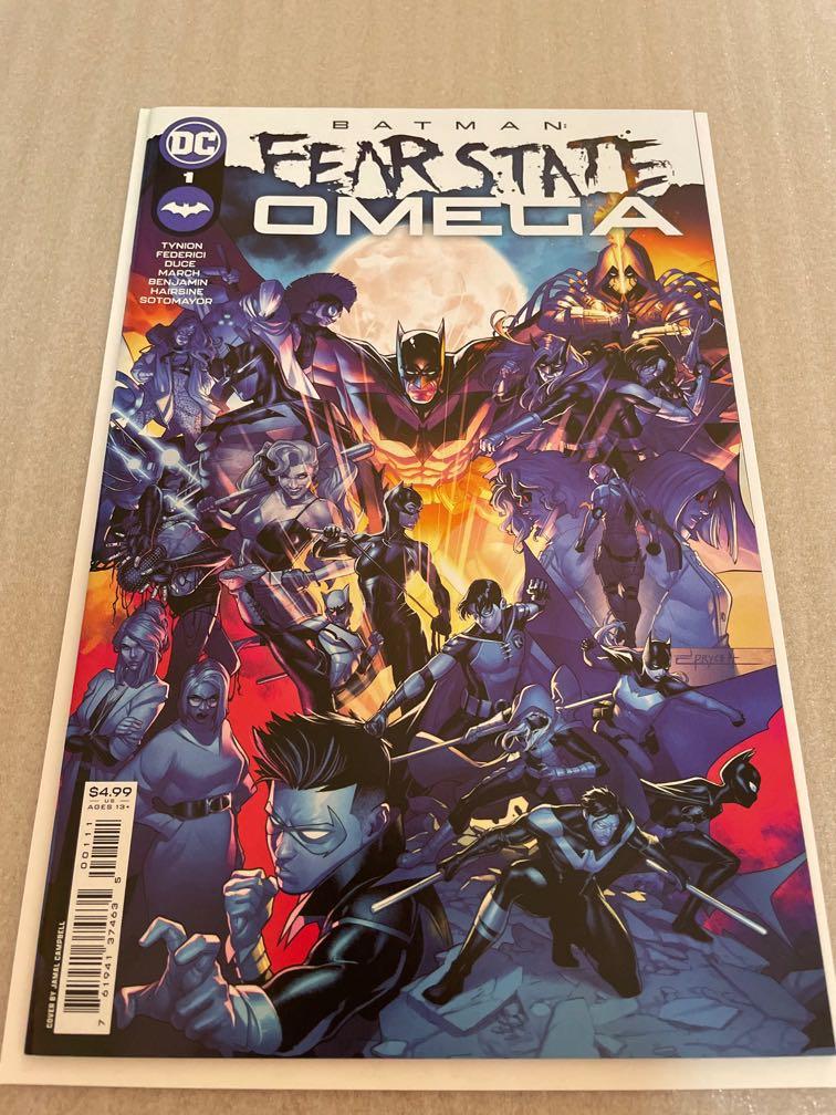 DC Batman Fear State #1 Alpha & Omega, Hobbies & Toys, Books ...