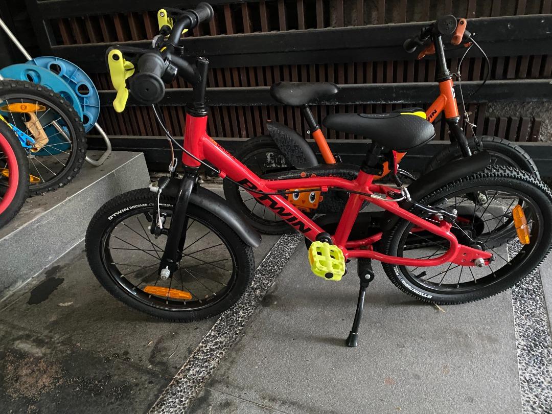 Decathlon Kids Bike Btwin 16 inch $90, Sports Equipment, Bicycles & Parts, Bicycles on Carousell