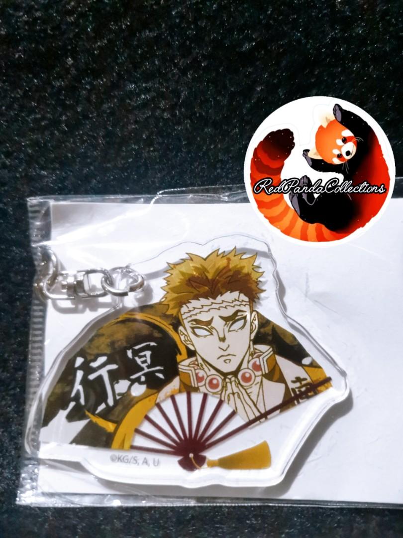 Demon Slayer Kimetsu No Yaiba Folding Fan Acrylic Keychain: Gyomei ...