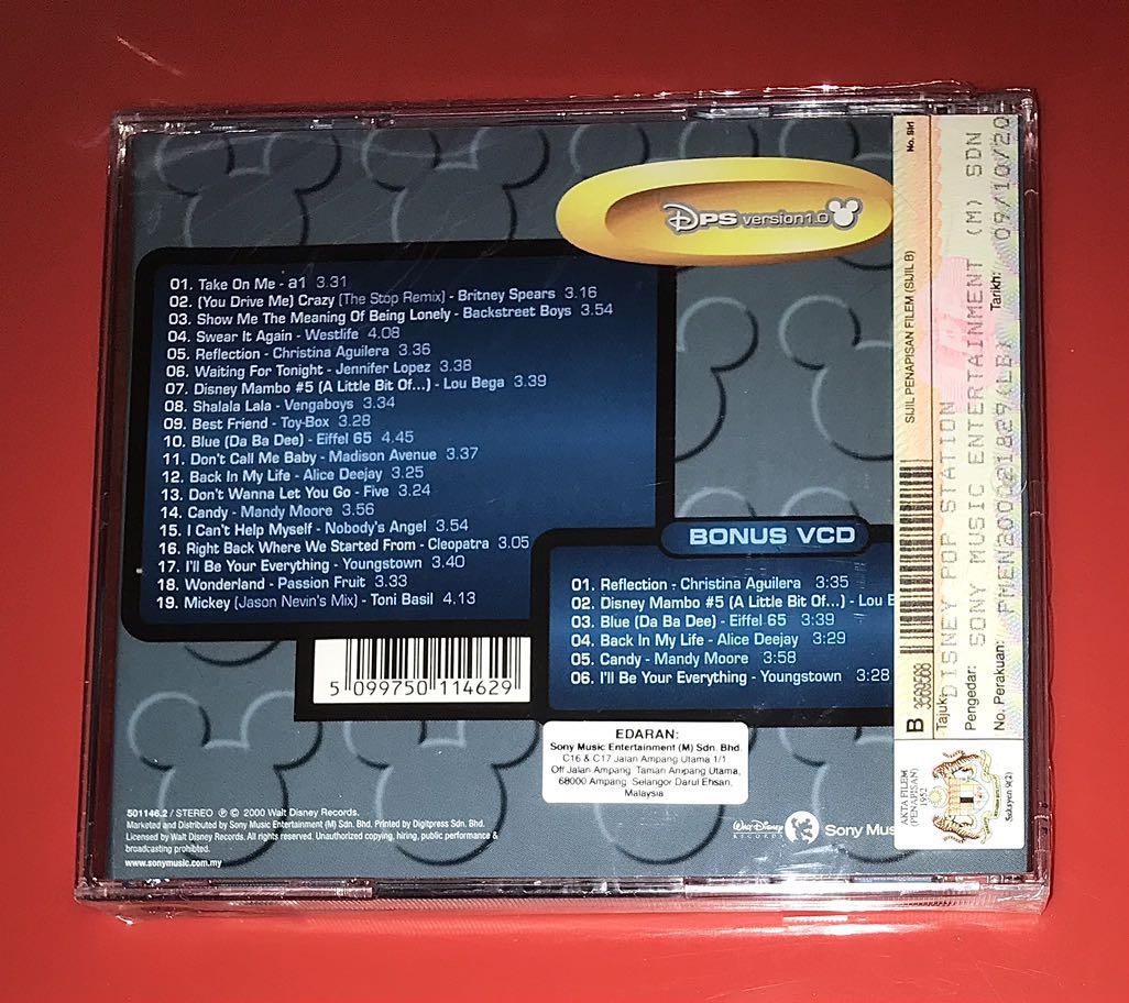 DISNEY POPSTATION CD + VCD, Hobbies & Toys, Music & Media, CDs & DVDs ...
