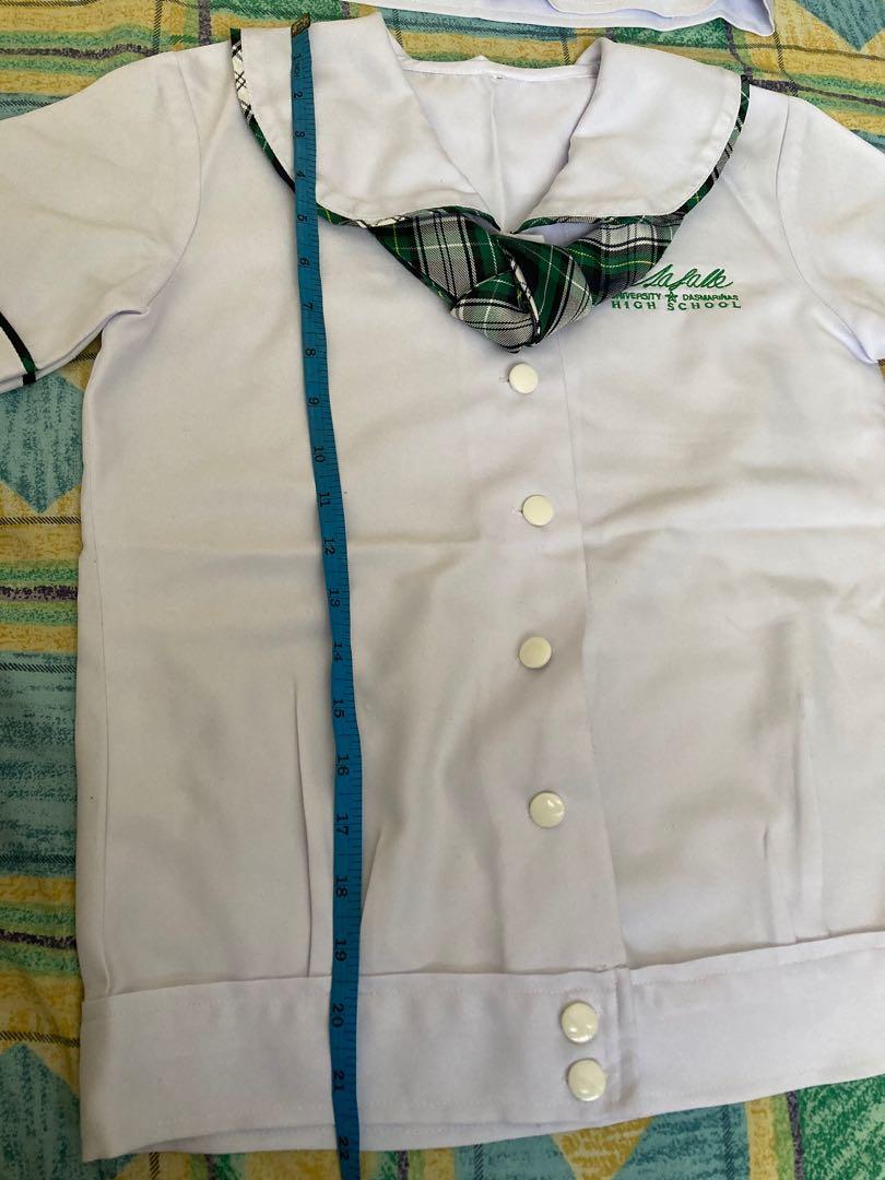 DLSUD JHS Uniform set, Women's Fashion, Dresses & Sets, Sets or ...