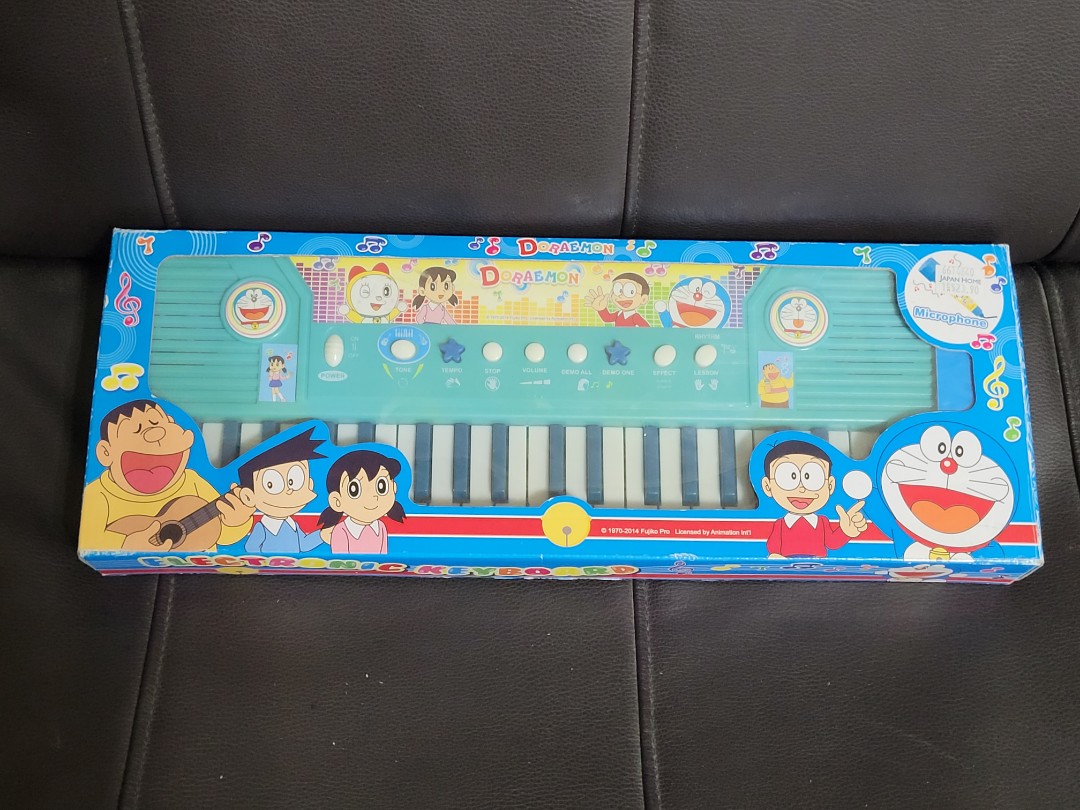 Doraemon Electronic Keyboard, Hobbies & Toys, Toys & Games on Carousell