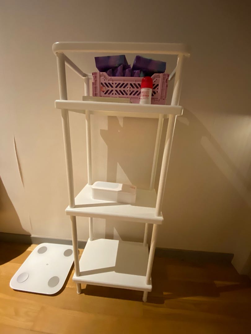 DYNAN shelf unit with towel rail ikea, Furniture & Home Living ...
