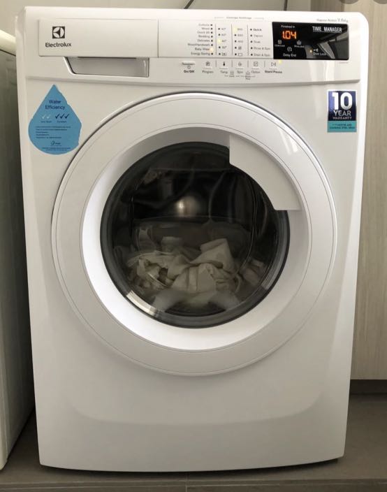 Electrolux Washer (7.5kg) EWF85743 (combo w dishwasher $110), TV & Home ...
