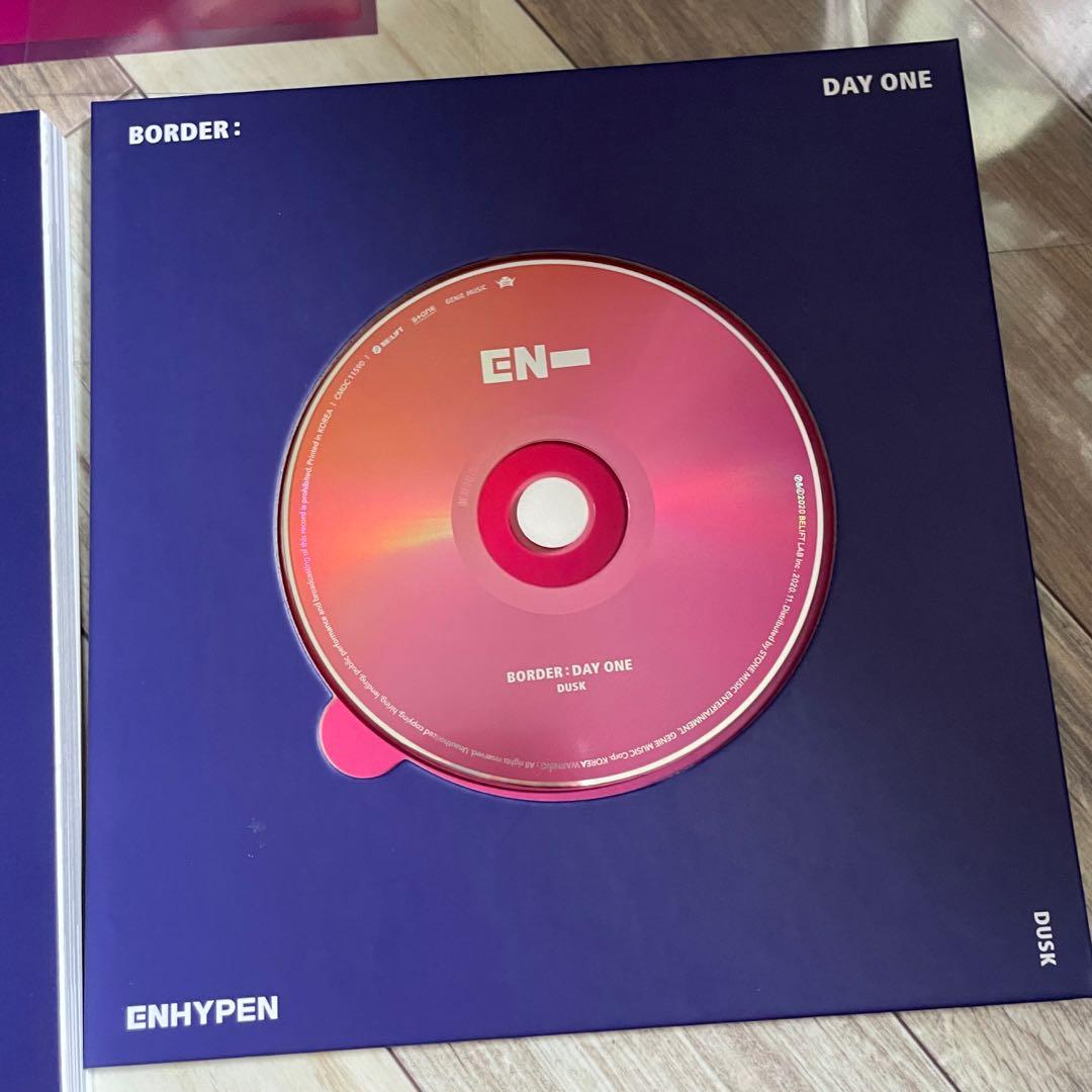 Enhypen Border Day One 1 Dusk Ver. Unsealed Album, Hobbies & Toys ...