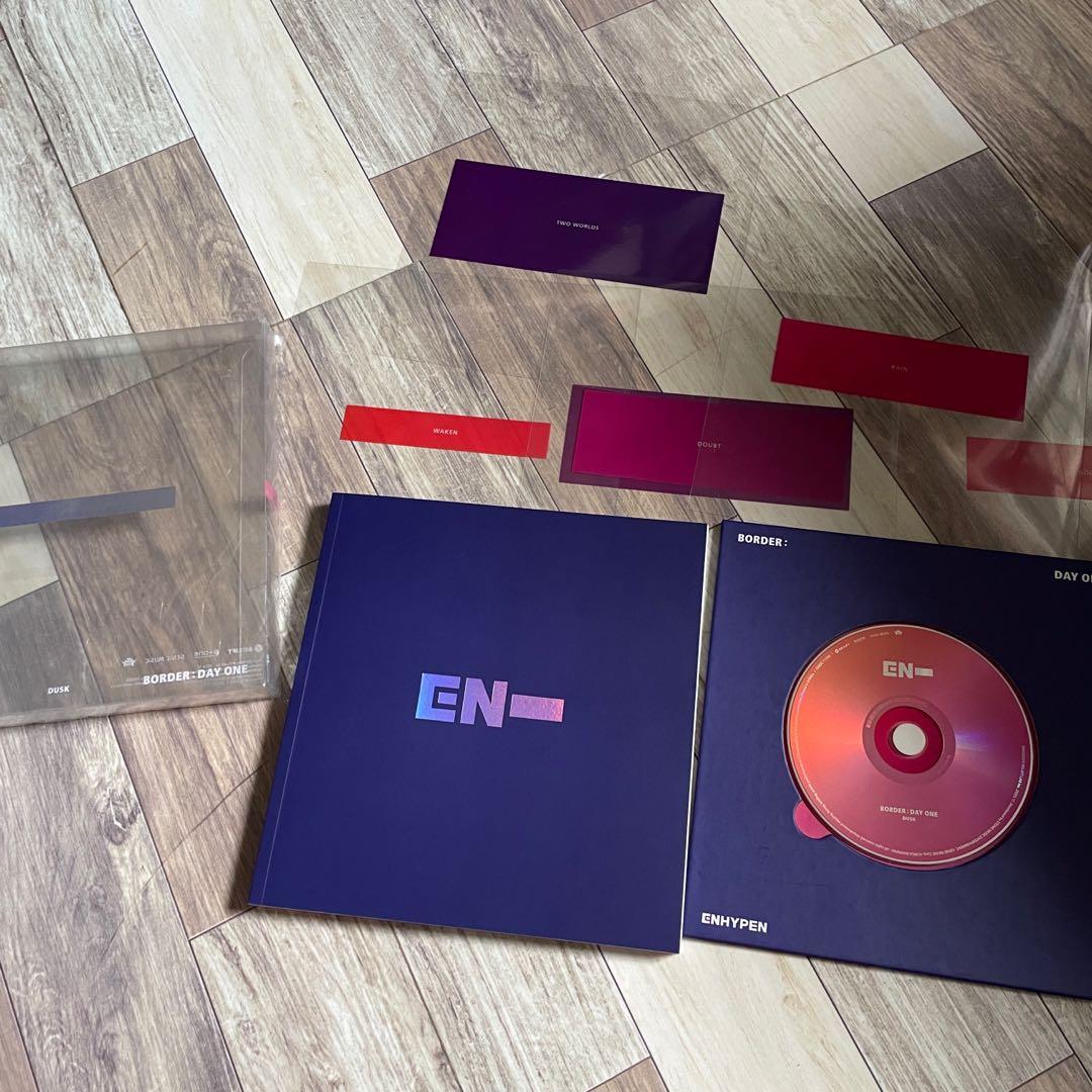 Enhypen Border Day One 1 Dusk Ver. Unsealed Album, Hobbies & Toys, Memorabilia & Collectibles, K ...