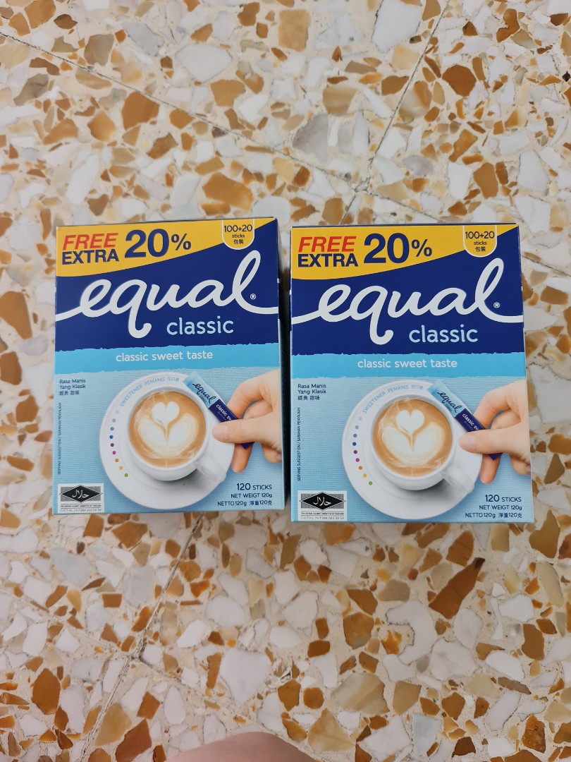Equal classic sweetener, Food & Drinks, Other Food & Drinks on Carousell