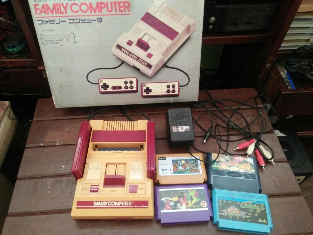 Family computer original Av moded famiclone box, Video Gaming, Video Game Consoles, Nintendo on ...