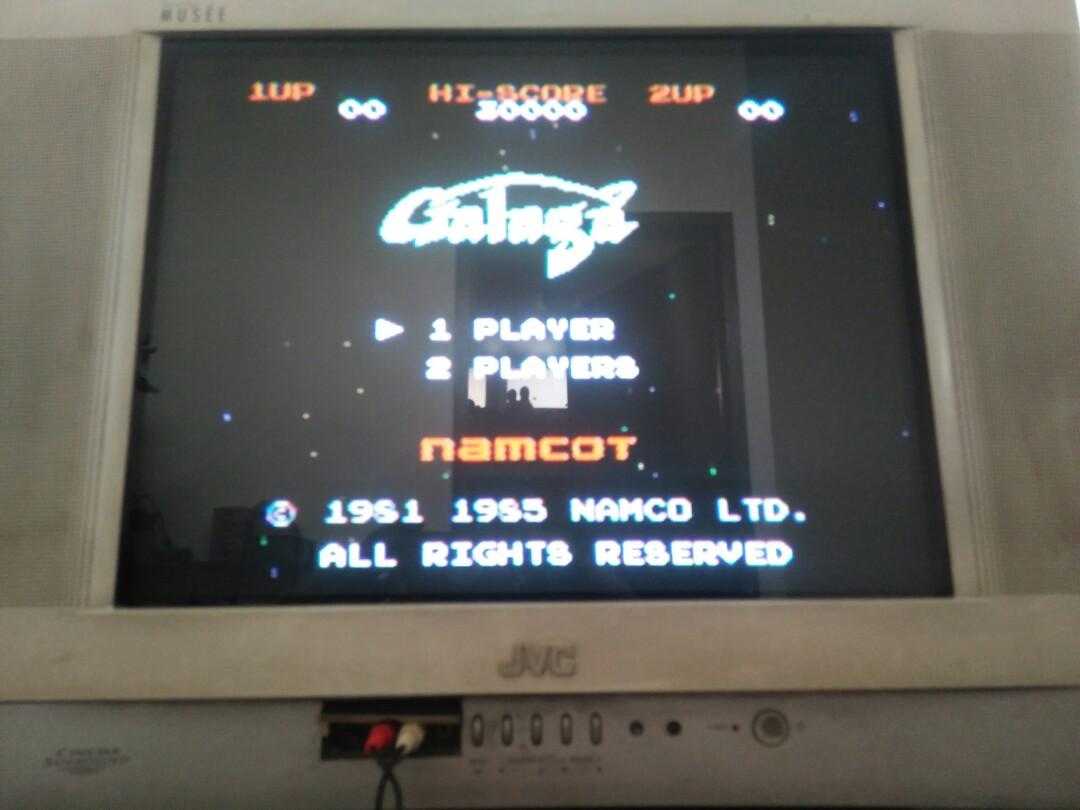 Family computer original Av moded famiclone box, Video Gaming, Video ...